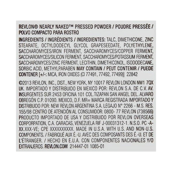 ريفلون نيرلي نيكيد بودرة مضغوطة - فاتح Revlon Nearly Naked Pressed Pow ...