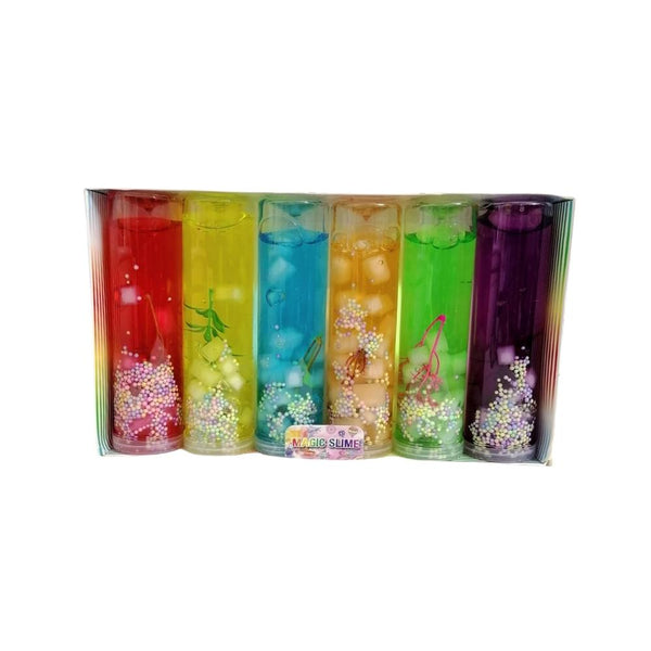 Set Slame Cylinder Six Slime 6 PCS Pieces – Orisdi