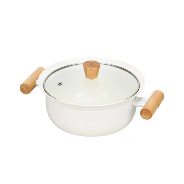 A estimated dual-resistant handle of PEARL METAL ANTI-Spill Edge Ceram ...